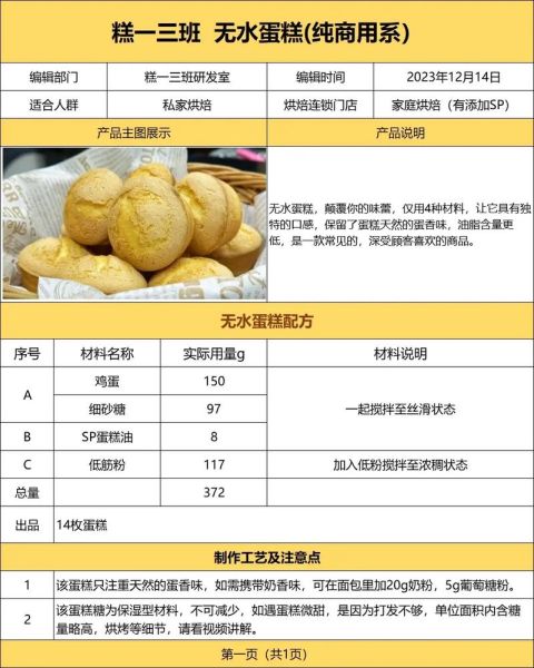 蛋糕油做蛋糕配方_蛋糕油怎么使用-第3张图片-山城妙识