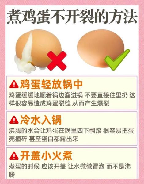 水煮鸡蛋怎么煮不会裂开_鸡蛋煮多久不会破-第2张图片-山城妙识