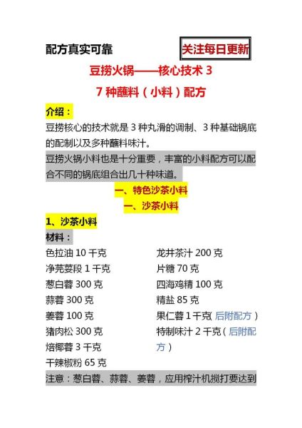自制涮羊肉调料怎么做_涮羊肉蘸料配方比例-第3张图片-山城妙识