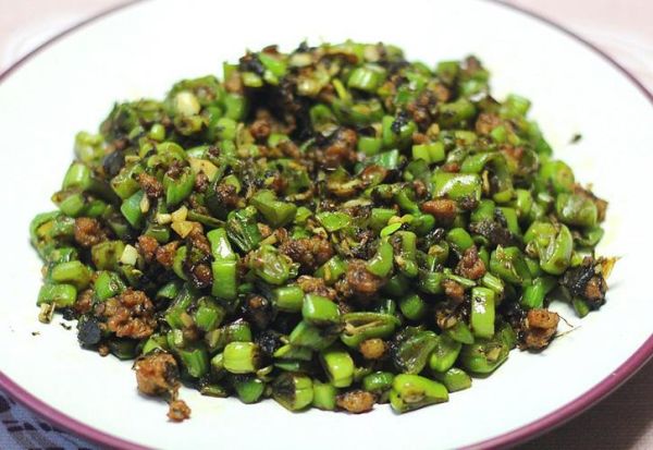 橄榄菜豆角肉末怎么做_豆角肉末怎么炒才嫩-第1张图片-山城妙识 橄榄菜豆角肉末怎么做_豆角肉末怎么炒才嫩-第1张图片-山城妙识