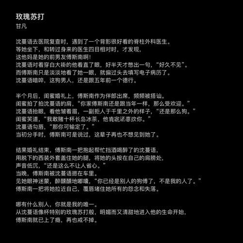 玫瑰苏打小说免费阅读全文_哪里能看正版无删减-第2张图片-山城妙识