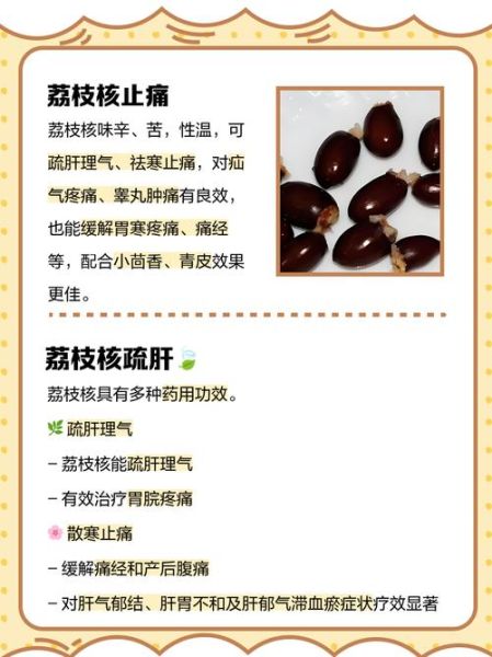 荔枝核的功效与作用_荔枝核怎么吃-第1张图片-山城妙识