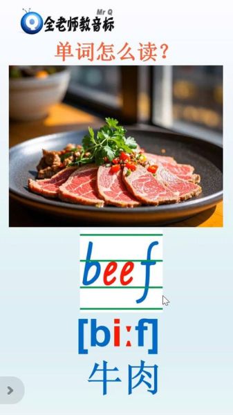 肉的英文怎么读_meat发音技巧-第2张图片-山城妙识