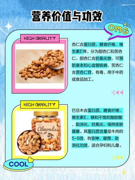 杏仁和巴旦木是一样的吗_区别与营养价值对比-第2张图片-山城妙识 杏仁和巴旦木是一样的吗_区别与营养价值对比-第2张图片-山城妙识