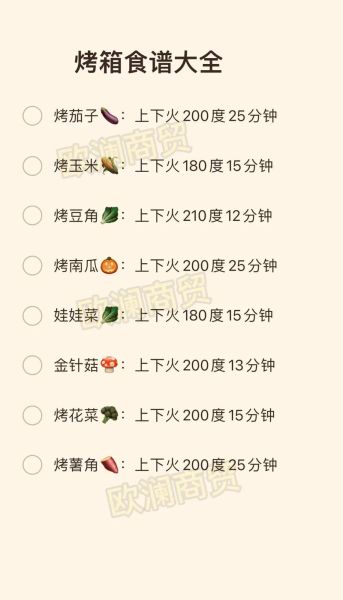 家用烤箱食谱做法大全_烤箱新手入门常见问题-第1张图片-山城妙识
