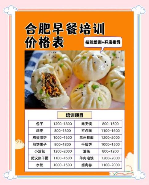 早点培训班加盟哪家好_需要多少钱-第2张图片-山城妙识