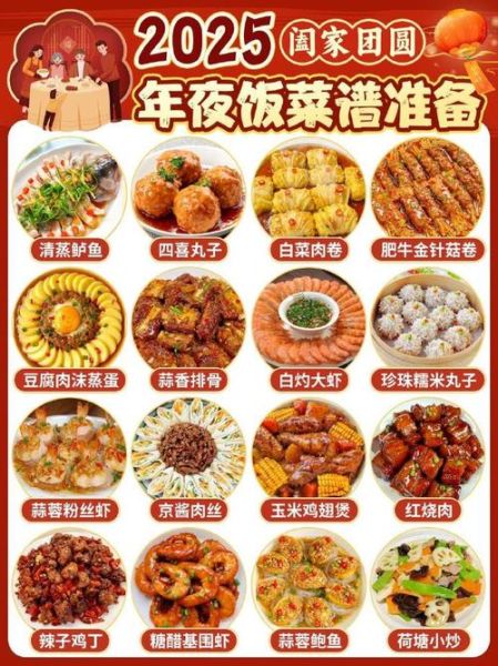 春节套餐菜单有哪些_年夜饭怎么搭配-第2张图片-山城妙识