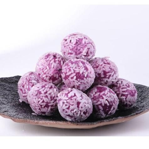 西米紫薯球怎么做_紫薯球失败原因-第2张图片-山城妙识