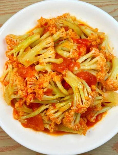 西红柿炒菜花怎么做_西红柿炒菜花热量高吗-第1张图片-山城妙识