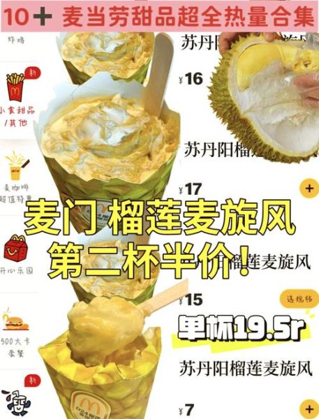 麦旋风热量是多少_减肥能吃吗-第1张图片-山城妙识