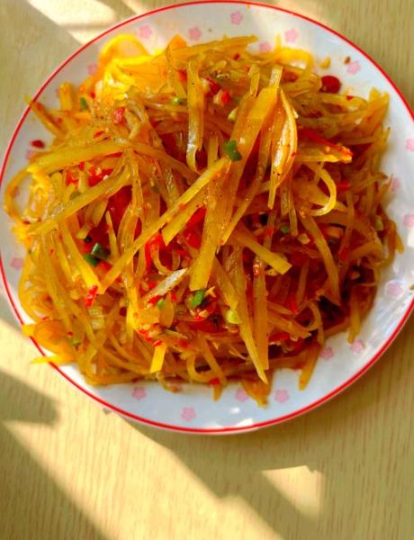 凉拌土豆丝怎么做_土豆丝怎么做好吃又简单-第1张图片-山城妙识 凉拌土豆丝怎么做_土豆丝怎么做好吃又简单-第1张图片-山城妙识