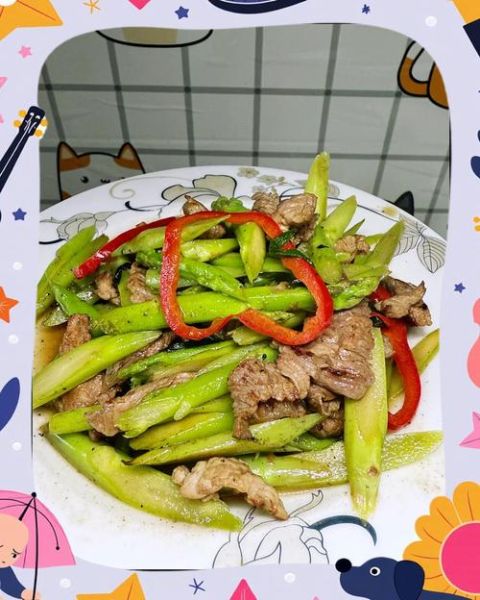 芦笋炒什么好吃_芦笋炒肉的家常做法-第1张图片-山城妙识