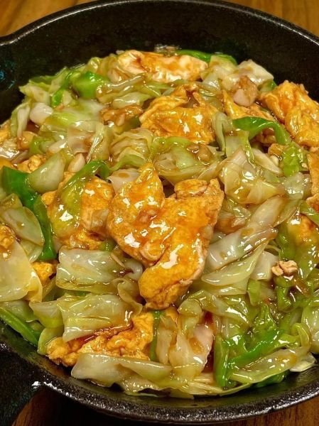 包菜炒鸡蛋怎么炒才好吃_包菜炒鸡蛋的家常做法-第1张图片-山城妙识 包菜炒鸡蛋怎么炒才好吃_包菜炒鸡蛋的家常做法-第1张图片-山城妙识