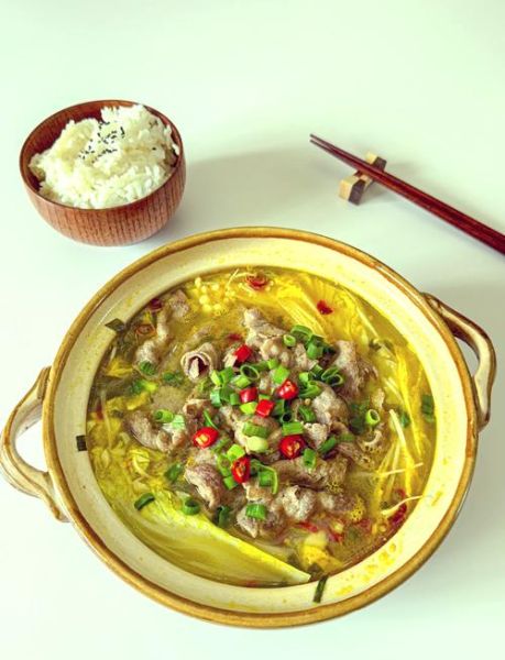 酸汤肥牛怎么做_家常做法步骤-第1张图片-山城妙识