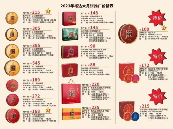 月饼多少钱一个_一盒月饼价格表-第1张图片-山城妙识