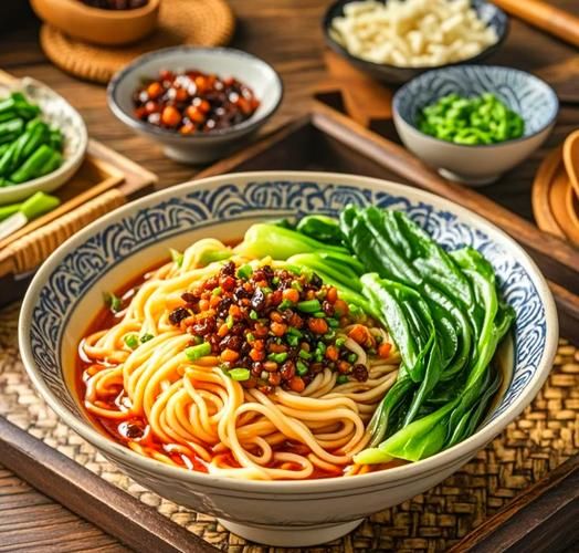 四川担担面面条怎么和面_手工碱水面条配方-第2张图片-山城妙识 四川担担面面条怎么和面_手工碱水面条配方-第2张图片-山城妙识