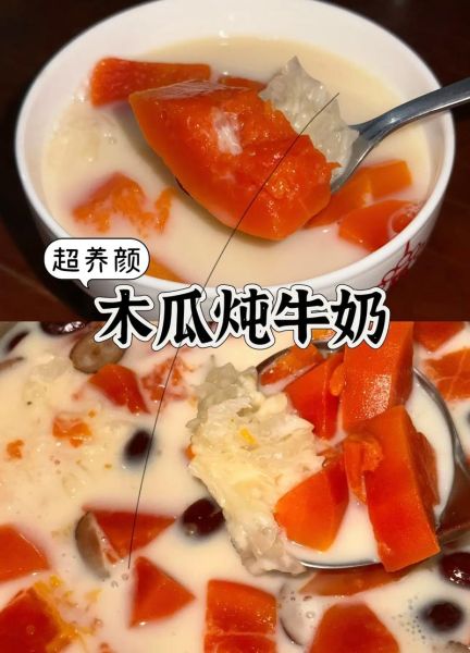 木瓜牛奶怎么做_木瓜牛奶的做法步骤-第1张图片-山城妙识