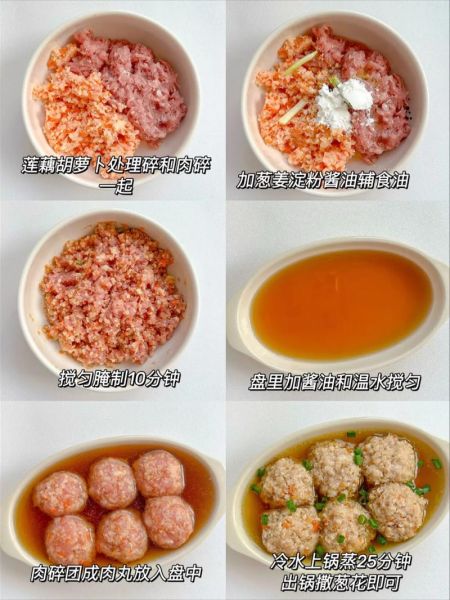 清蒸肉丸子怎么做_清蒸肉丸子蒸多久才嫩-第1张图片-山城妙识