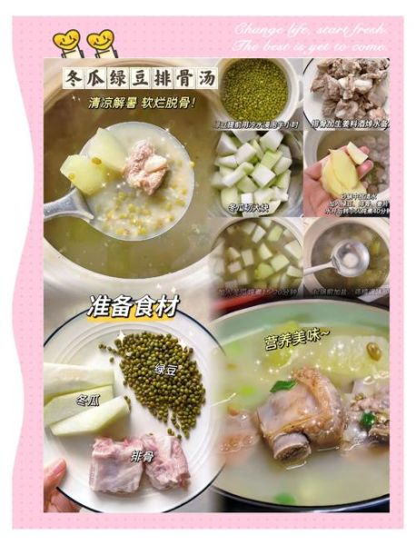 冬瓜绿豆排骨汤怎么做_冬瓜绿豆排骨汤的功效-第1张图片-山城妙识