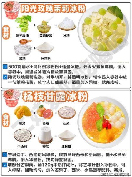 冰粉粉怎么做_冰粉粉做法视频教程-第3张图片-山城妙识