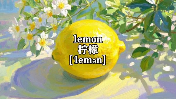 柠檬的英文怎么写_lemon的正确用法-第1张图片-山城妙识