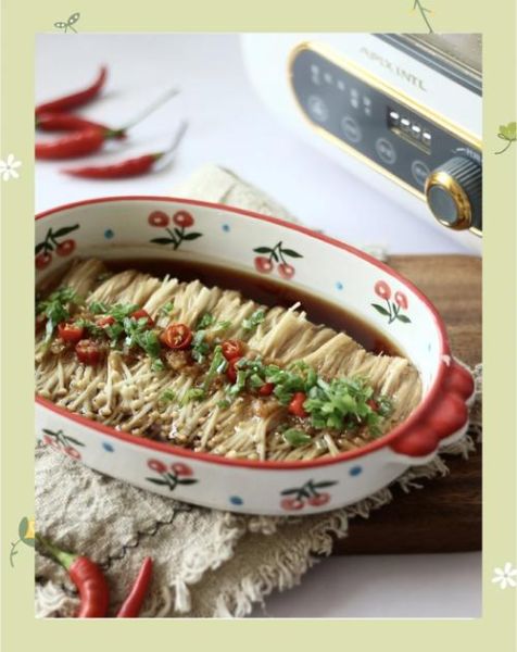 蒜蓉辣酱金针菇怎么做_蒜蓉辣酱金针菇的做法窍门-第3张图片-山城妙识