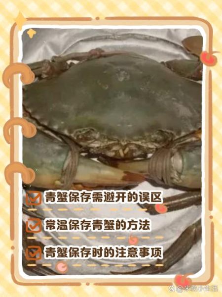 青蟹怎么保存_活青蟹能放冰箱吗-第2张图片-山城妙识