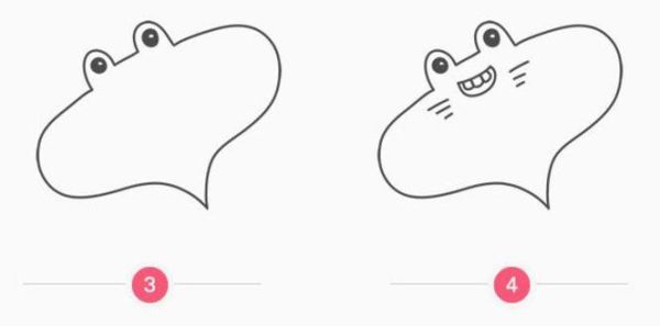 安康鱼简笔画怎么画_安康鱼简笔画步骤-第3张图片-山城妙识