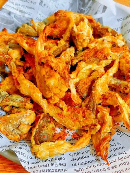 椒盐蘑菇怎么做才酥脆_正宗做法步骤详解-第1张图片-山城妙识