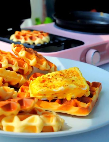 三明治机华夫饼怎么做_华夫饼面糊配方比例-第3张图片-山城妙识