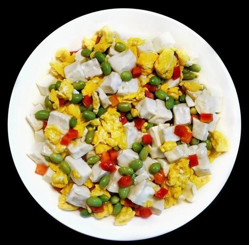 豆腐炒鸡蛋怎么做才好吃_家常豆腐炒鸡蛋做法-第2张图片-山城妙识