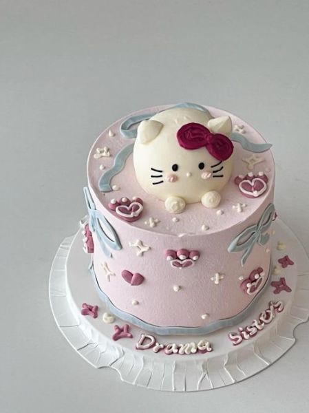 女孩蛋糕图片大全大图_有哪些可爱款式-第2张图片-山城妙识