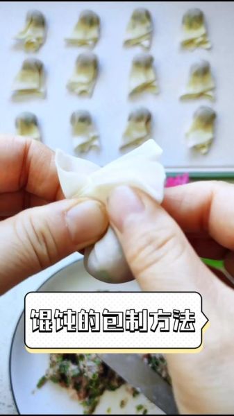 混沌的包法步骤图解_新手也能一次成功-第3张图片-山城妙识 混沌的包法步骤图解_新手也能一次成功-第3张图片-山城妙识