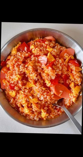 番茄炒饭怎么做_番茄炒饭视频教程-第1张图片-山城妙识