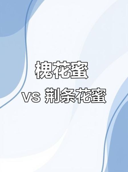 荆条蜜和槐花蜜哪个好_荆条蜜与槐花蜜区别-第2张图片-山城妙识