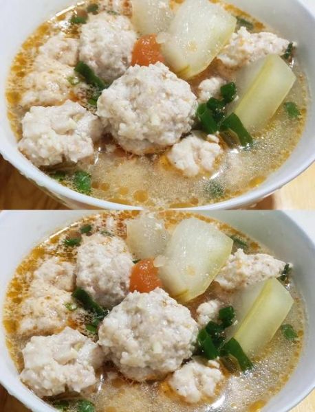 冬瓜汆丸子怎么做好吃_冬瓜丸子汤不腥的秘诀-第3张图片-山城妙识