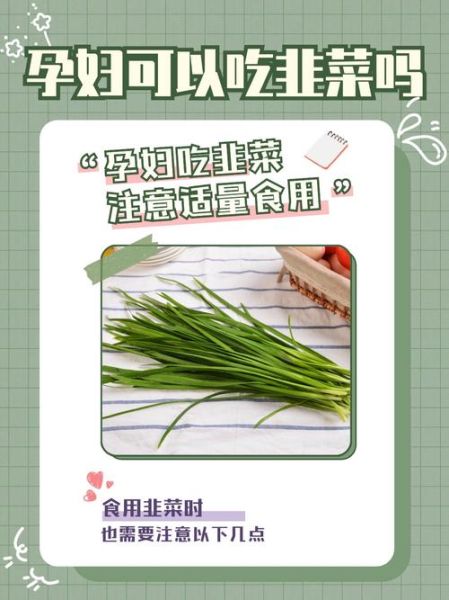 孕妇前三个月能吃韭菜吗_怀孕初期韭菜食用指南-第1张图片-山城妙识