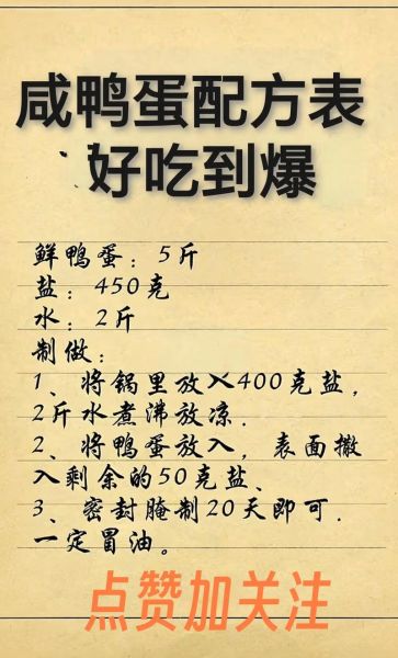 咸鸭蛋怎么做_家庭自制咸鸭蛋步骤-第1张图片-山城妙识