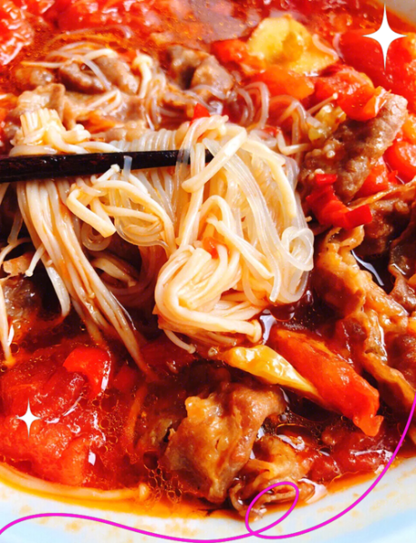 酸汤肥牛金针菇怎么做_家常做法步骤-第2张图片-山城妙识