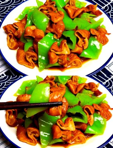 尖椒炒肥肠怎么做好吃_肥肠去腥小窍门-第1张图片-山城妙识