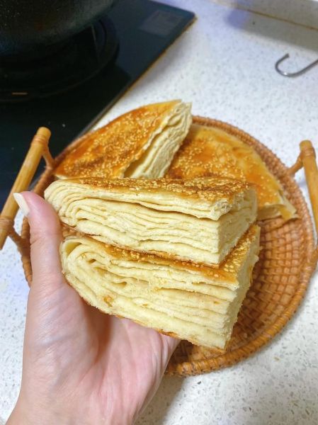 千层饼怎么做_千层饼做法视频教程-第1张图片-山城妙识