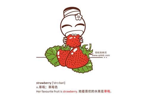 strawberry怎么读_草莓英文发音技巧-第3张图片-山城妙识