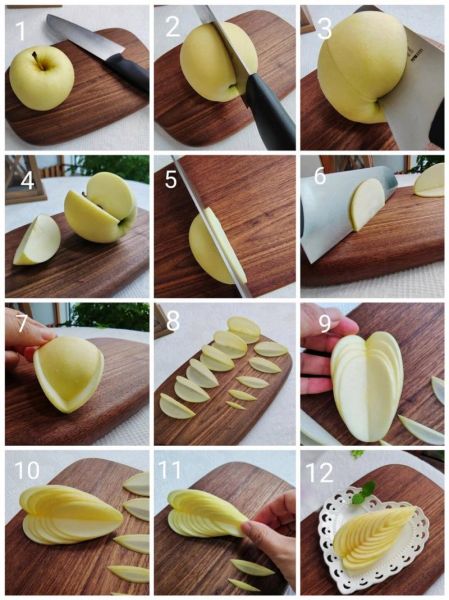 苹果拼盘怎么切好看_最简单的苹果拼盘做法-第1张图片-山城妙识
