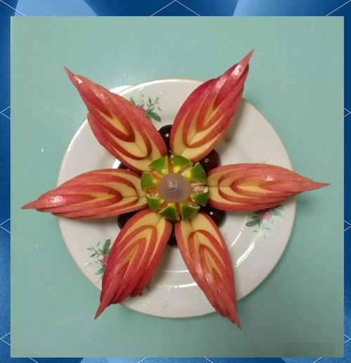 苹果拼盘怎么切好看_最简单的苹果拼盘做法-第3张图片-山城妙识