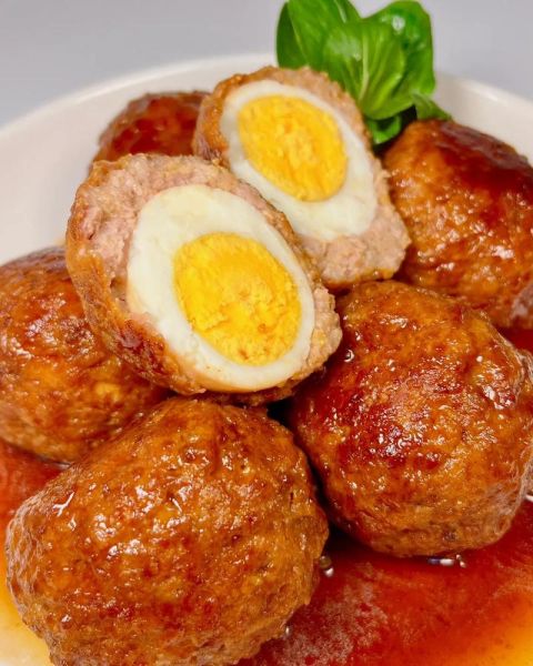 红烧狮子头怎么做_肉丸子做法详细步骤-第2张图片-山城妙识