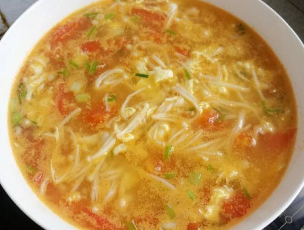 金针菇蛋花汤怎么做_金针菇蛋花汤的家常做法-第2张图片-山城妙识