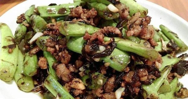 橄榄菜炒豆角肉沫怎么做_橄榄菜炒豆角肉沫热量高吗-第2张图片-山城妙识