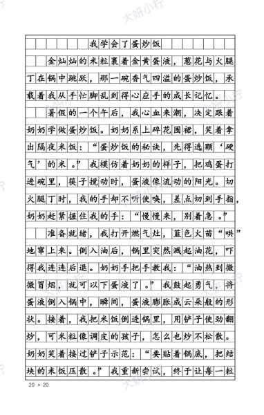 炒蛋炒饭怎么做好吃_蛋炒饭作文400字写作技巧-第3张图片-山城妙识