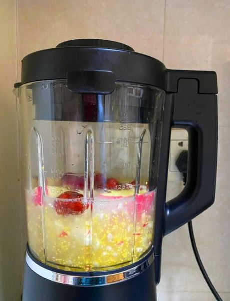 苹果汁怎么榨好喝_破壁机选什么模式-第1张图片-山城妙识