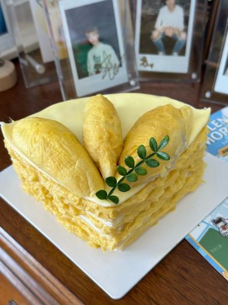 榴莲千层蛋糕网上订购_哪家好吃-第2张图片-山城妙识